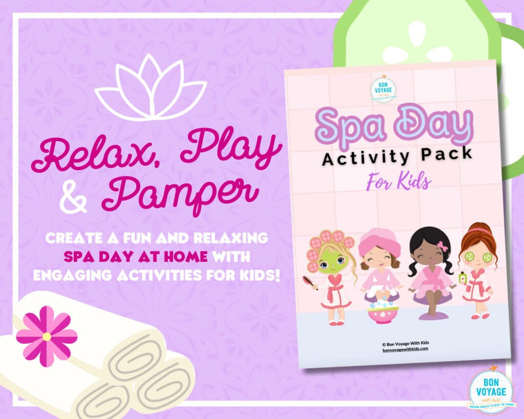 The Fun Kids Spa Day Activity Pack – Perfect for Kids Spa Parties ...