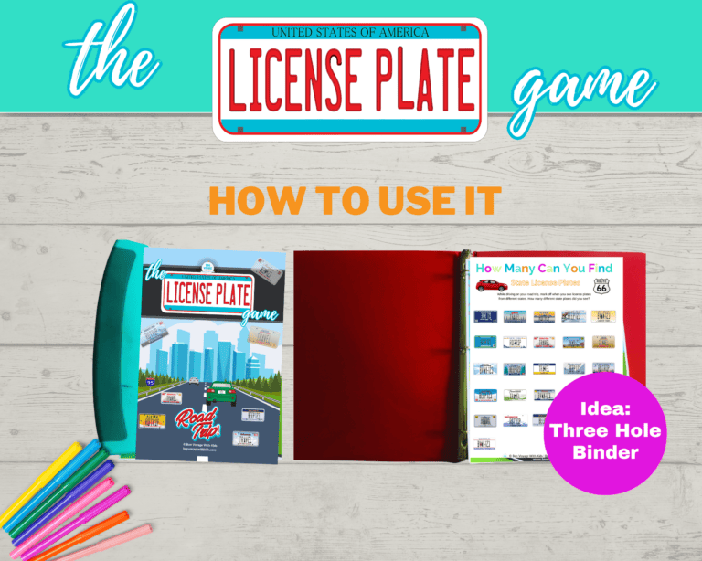 USA Road Trip License Plate Game – Easy Printable Game | License Plate ...