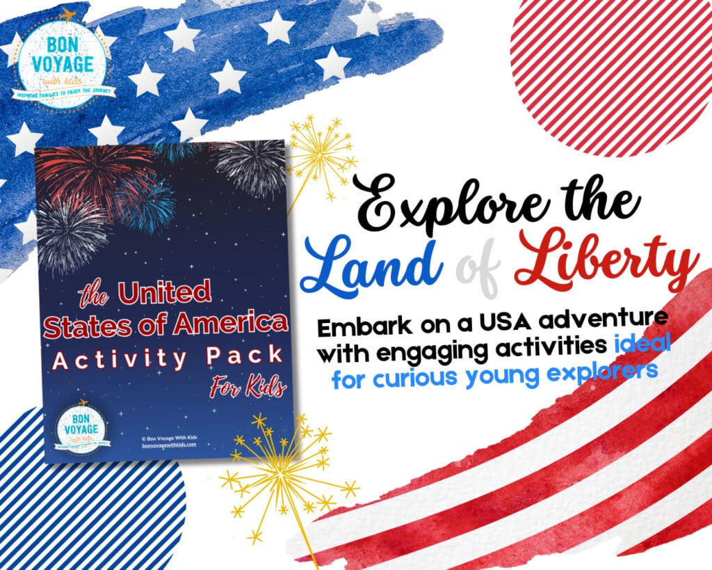 The USA Activity Pack For Kids – Instant Download! – Bon Voyage With ...
